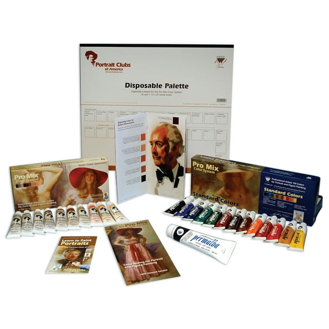 Weber John Sanden Deluxe Pro Mix Color System - Colors / Palette ...