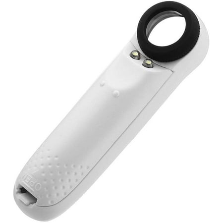 40X Magnifier, Ring Magnifying Glass Jewelry Lighted Reading Magnifier ...