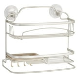 Better Homes & Gardens 2 Tier Suction Shelf, Matte Satin - Walmart.com