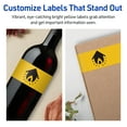 Avery Printable Rectangle Labels, Bright Yellow, 1.75" x 7.75", 200ct ...