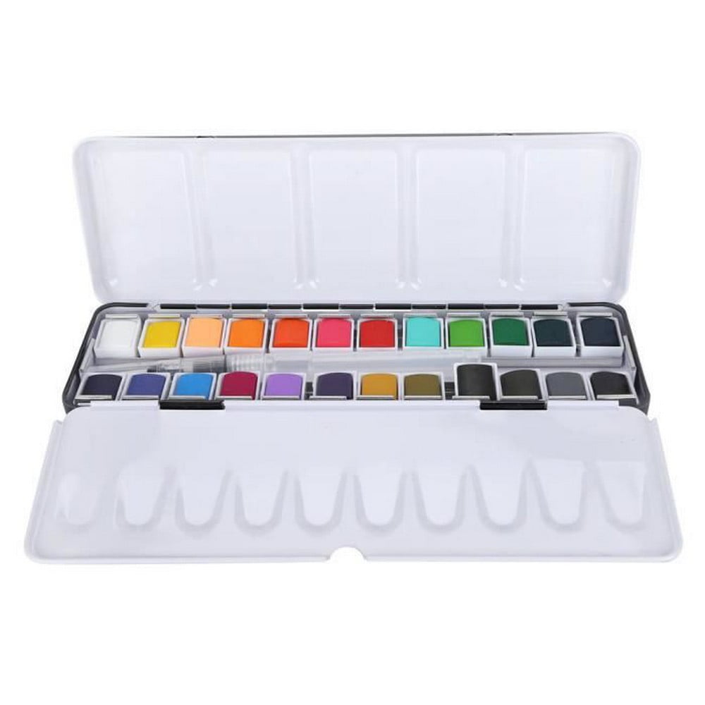 Watercolor Paint Kit Watercolor Paint Portable Bright Color Watercolor ...