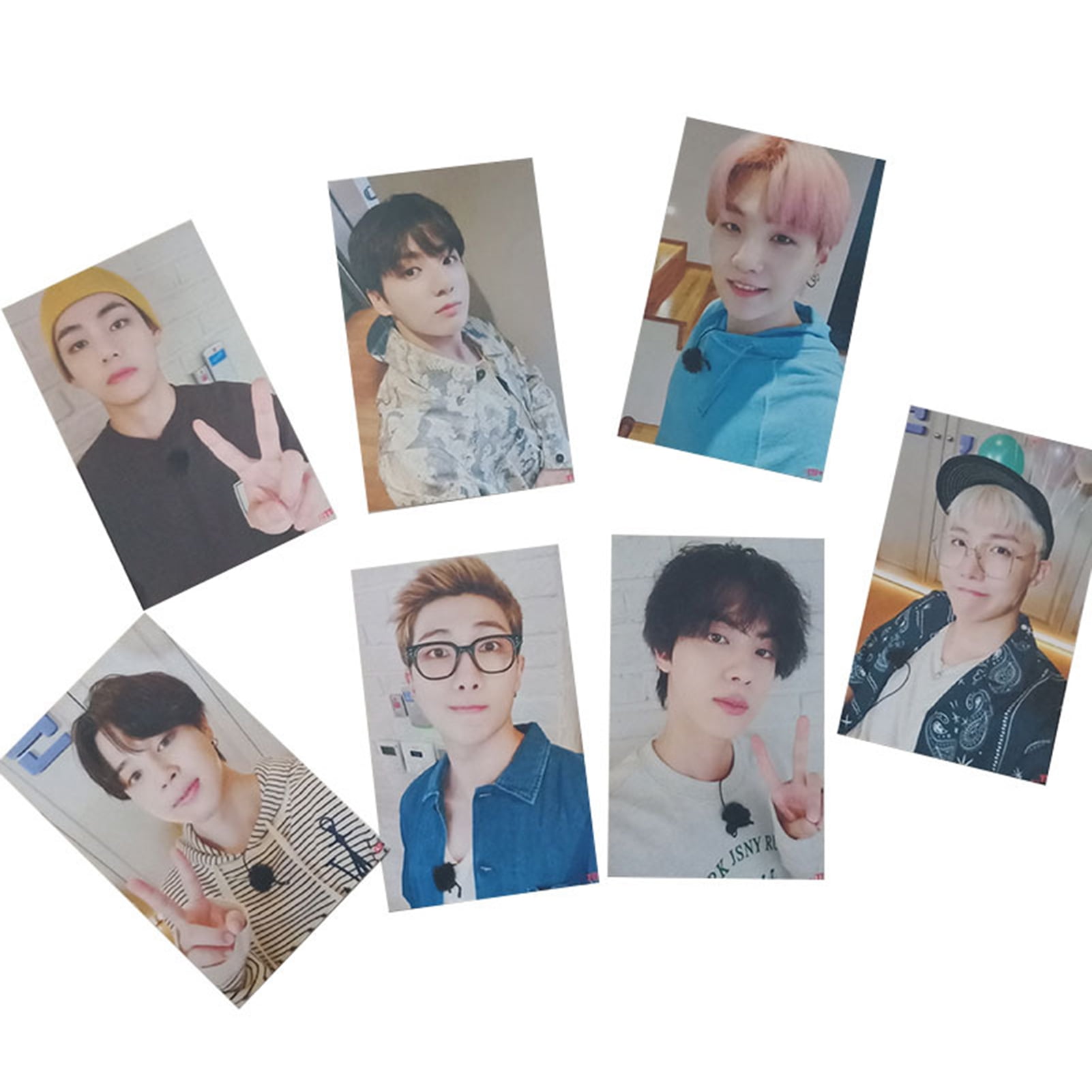 Buy FeiraDeVaidade 7Pcs Lomo Cards Photocard Bangtan Boys Jimin ...