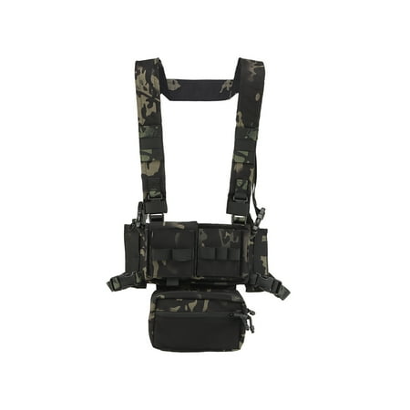 Chest Harness Pouches Hunting Vests Men Outdoor is made Fishing Pouch ...