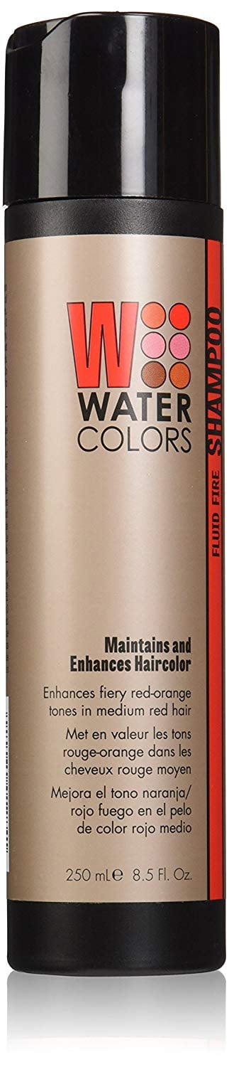 Tressa Color Maintenance Watercolors Shampoo - Fluid Fire 8.5 oz, PACK ...