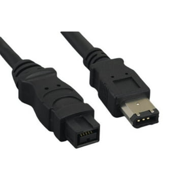 Kentek 3 feet FT 6 pin to 4 pin IEEE-1394a 1394 Firewire iLINK DV cable ...