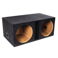 QPower QHD212VDIV 12 in. Dual Ported Heavy Duty Enclosure with Divider ...