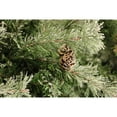 Fraser Hill Farm 6.5 Ft. Buffalo Fir Slim Artificial Christmas Tree ...