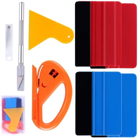 7 pcs Home Tint Tool Kit, Felt Squeegee, Hard Drawing Stricklefor ...