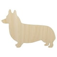 Pembroke Welsh Corgi Dog Solid Wood Shape Unfinished Piece Cutout Craft ...