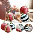 Fridja Christmas Inflatables Ornament Ball 24" Oversize Christmas ...