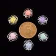 500 g Transparent Acrylic Beads Bead in Bead Flower Mixed Color ...
