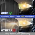 5PCS Car Window Shades,Auto Privacy Curtains with 4 Front&Rear Side ...