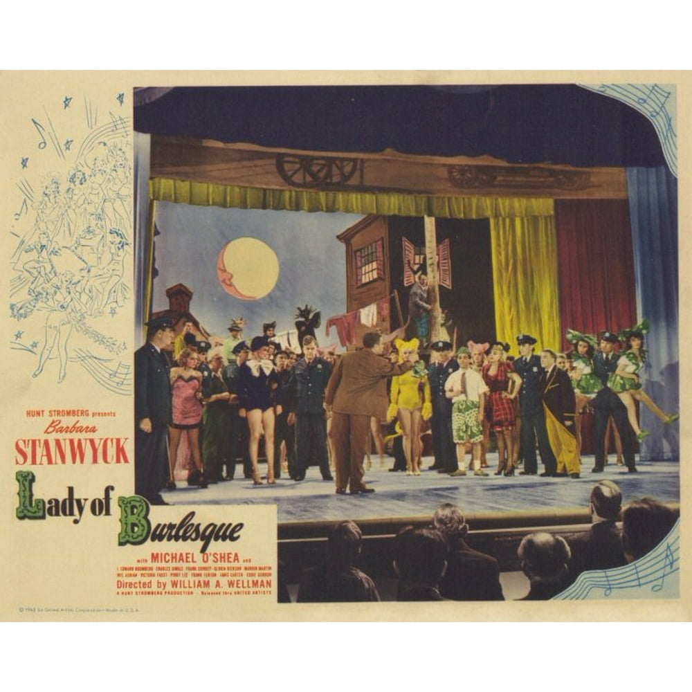 Lady of Burlesque - movie POSTER (Style D) (11" x 14") (1943) - Walmart ...
