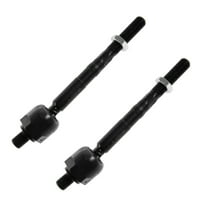 TRQ 4 Piece Front Inner & Outer Steering Tie Rod End Kit Set Fits ...