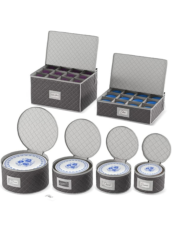 Dinnerware Storage in Holiday & Christmas Storage - Walmart.com