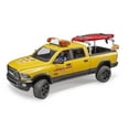 1/16 Bruder RAM 2500 Power Wagon Life Guard Truck with Figure, Stand Up ...