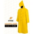 Xpose Safety Medium Yellow Raincoat - Waterproof, Heavy Duty ...