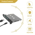 PCIe to USB 3.2 Gen 2 Card with 20Gbps Bandwidth 5-Port (3X USB-A -2X ...