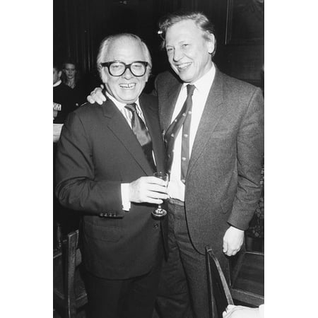 Richard Attenborough David Attenborough classic pose together 24x36 ...