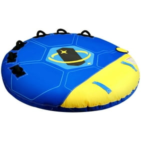 SPORTSSTUFF Gyro 53-1818 Tumbling 1-Person Rider Towable Boat Lake ...