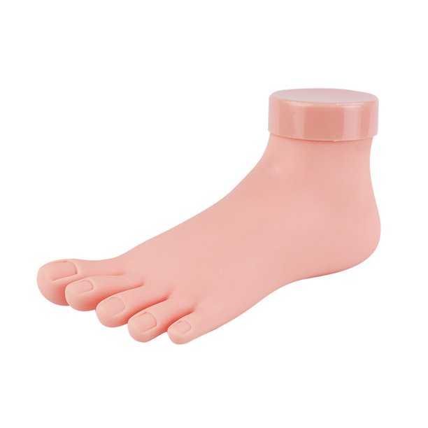 SHENMO Practice Fake Foot Flexible Movable Soft Silicone Fake Foot Tool ...