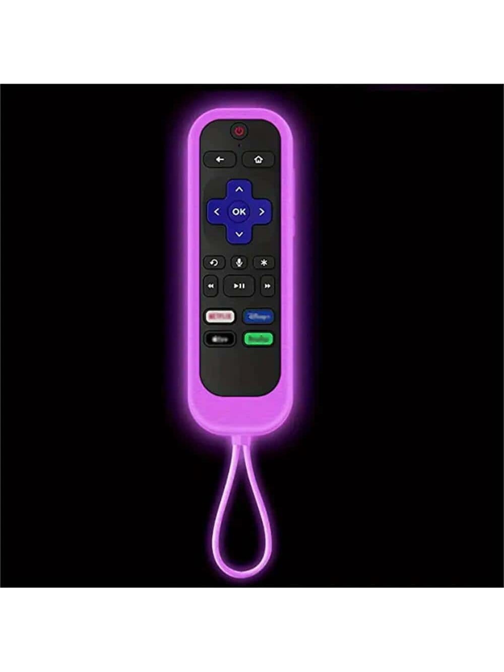 Luminous Silcone Remote Control Cover For Roku TV Express 4K+ HD ...
