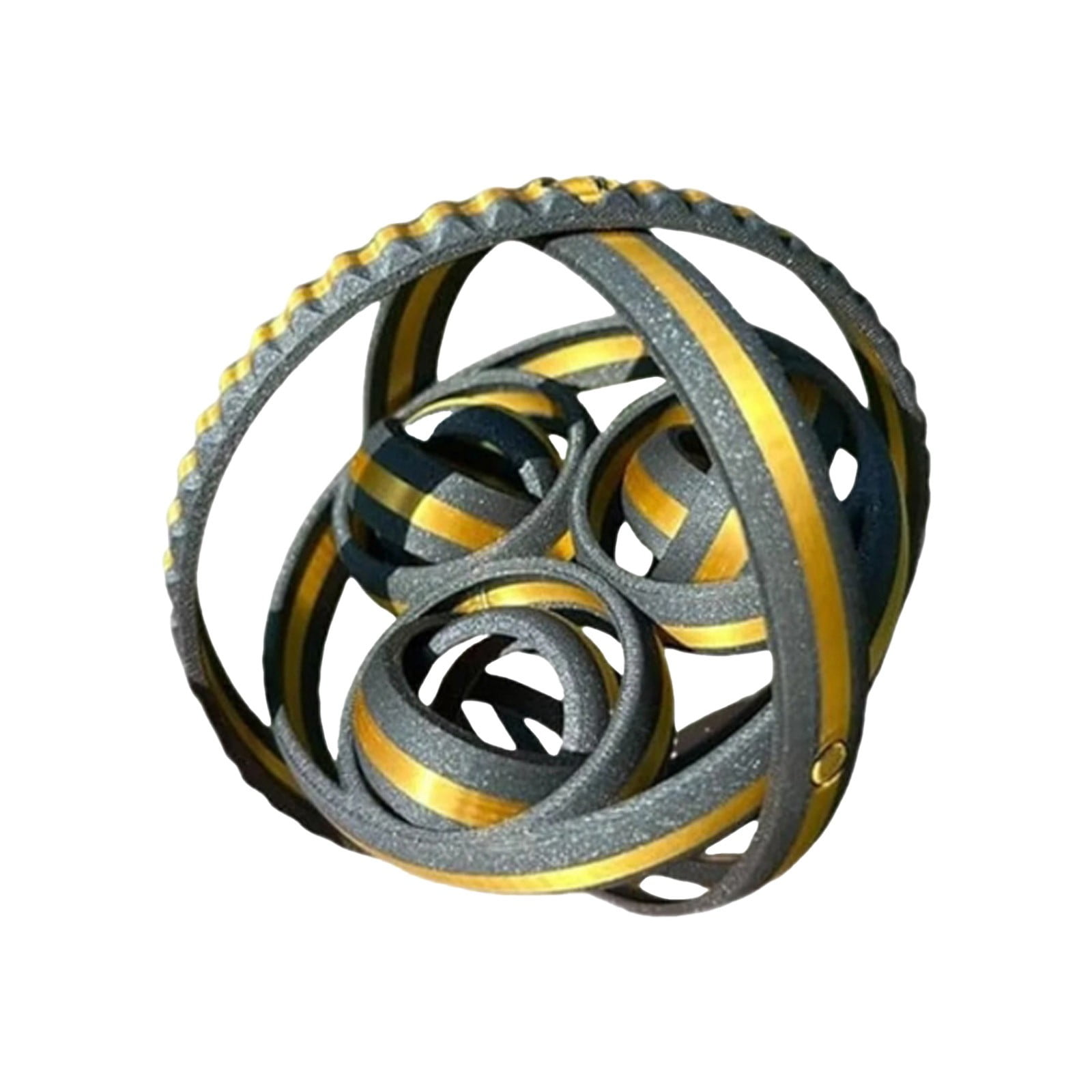 Click here for Jadeite Muse 3d Printed Unzipped Spiral Star Ring... prices