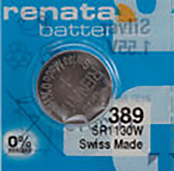 1 x Renata 389 Watch Batteries, SR1130W Battery | Walmart Canada