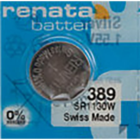 1 x Renata 389 Watch Batteries, SR1130W Battery | Walmart Canada