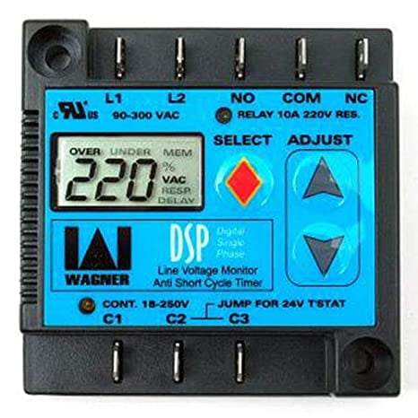 Buy DT-DSP-1 Digital Single Phase Line Voltage Monitor Wagner Online at ...