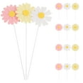 30 pcs Daisy Cupcake Toppers Flower Cake Topper Daisy Flower Cake Picks ...