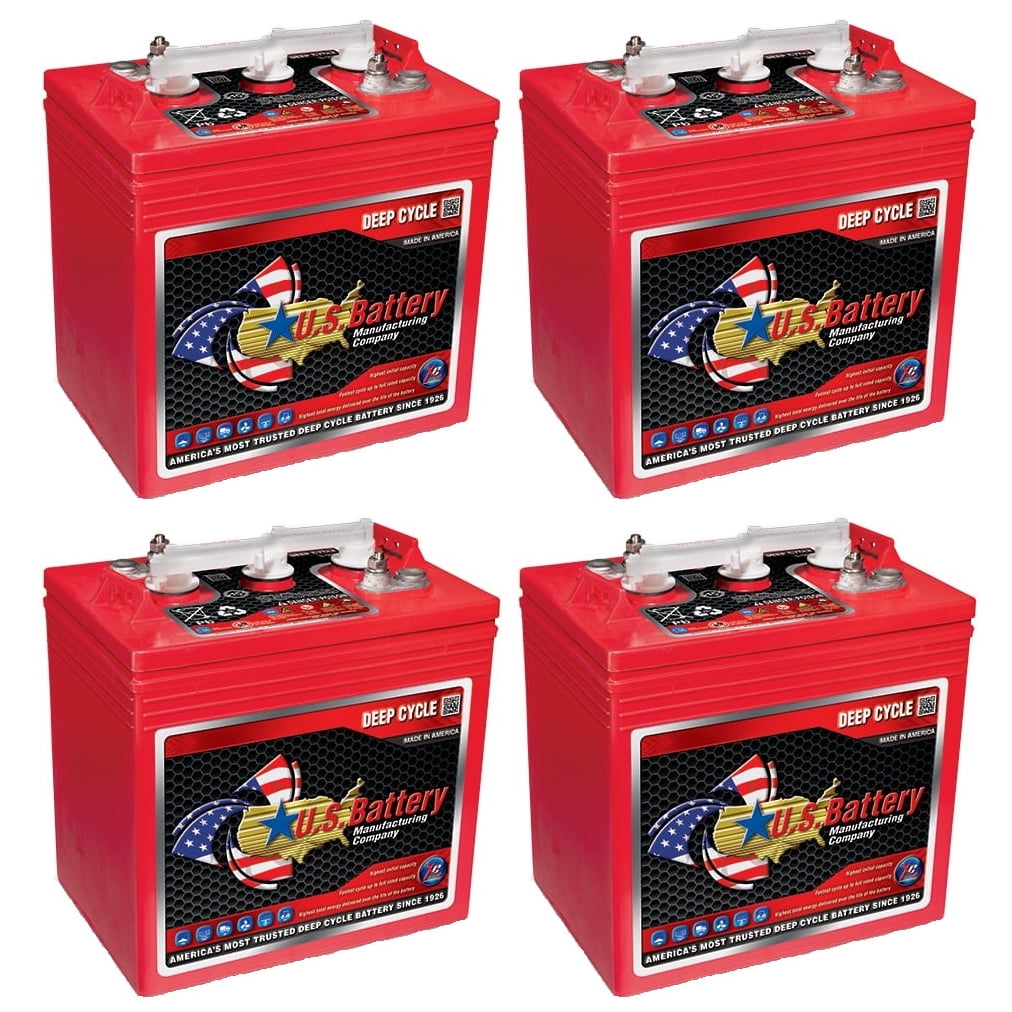 US Battery US125CS T-125 6V 240Ah Flooded Lead Acid GC2 Deep Cycle ...