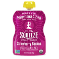 Mamma Chia Organic Chia Seeds Squeeze Pouch, Strawberry Banana, 3.5 oz ...