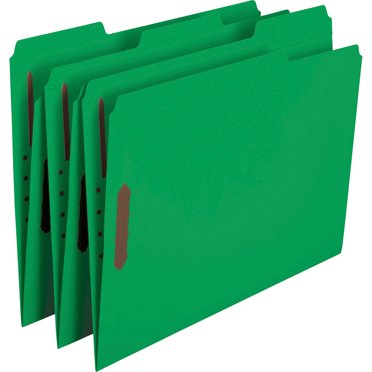 Smead Fastener Folders Reinforced Tabs Orange 50/BX Letter (12540 ...