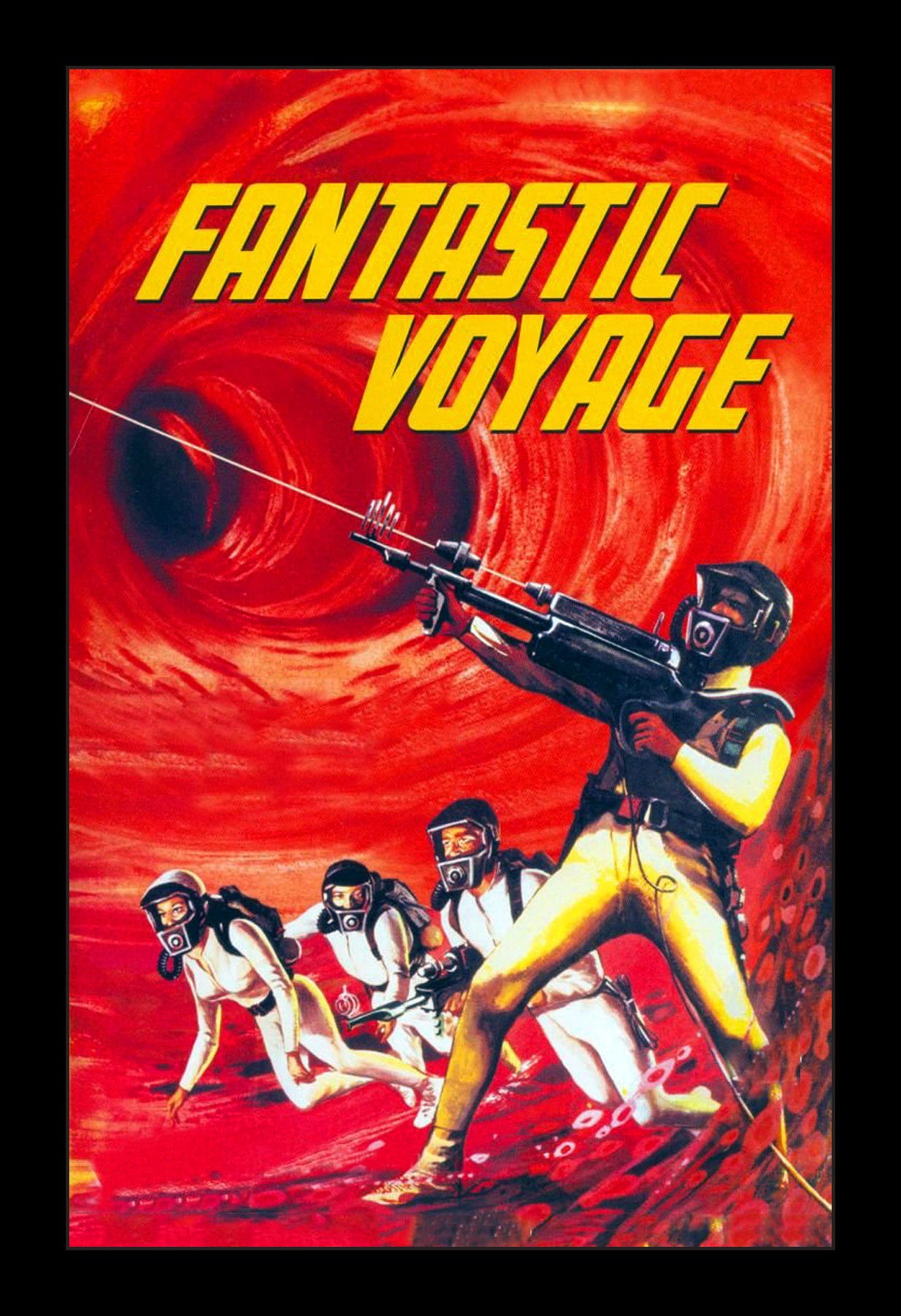 FANTASTIC VOYAGE - 11x17 Framed Movie Poster - Walmart.com