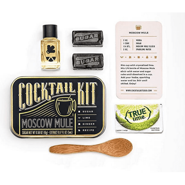Cocktail Kits 2 Go -Moscow Mule Cocktail Kit, Craft Cocktails-Multi ...