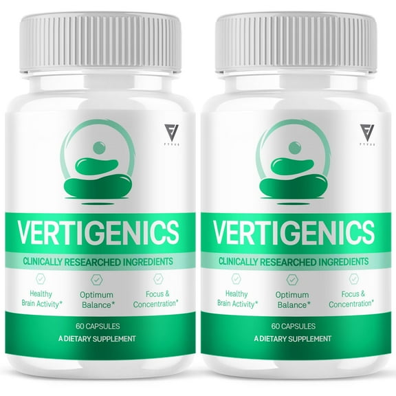 Vertigenics Brain and Nootropic Supplement Vertigenix (60 Capsules ...