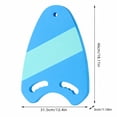 Swimming Kickboard for Adult Kids, Thickened EVA Floating Board, Stable ...