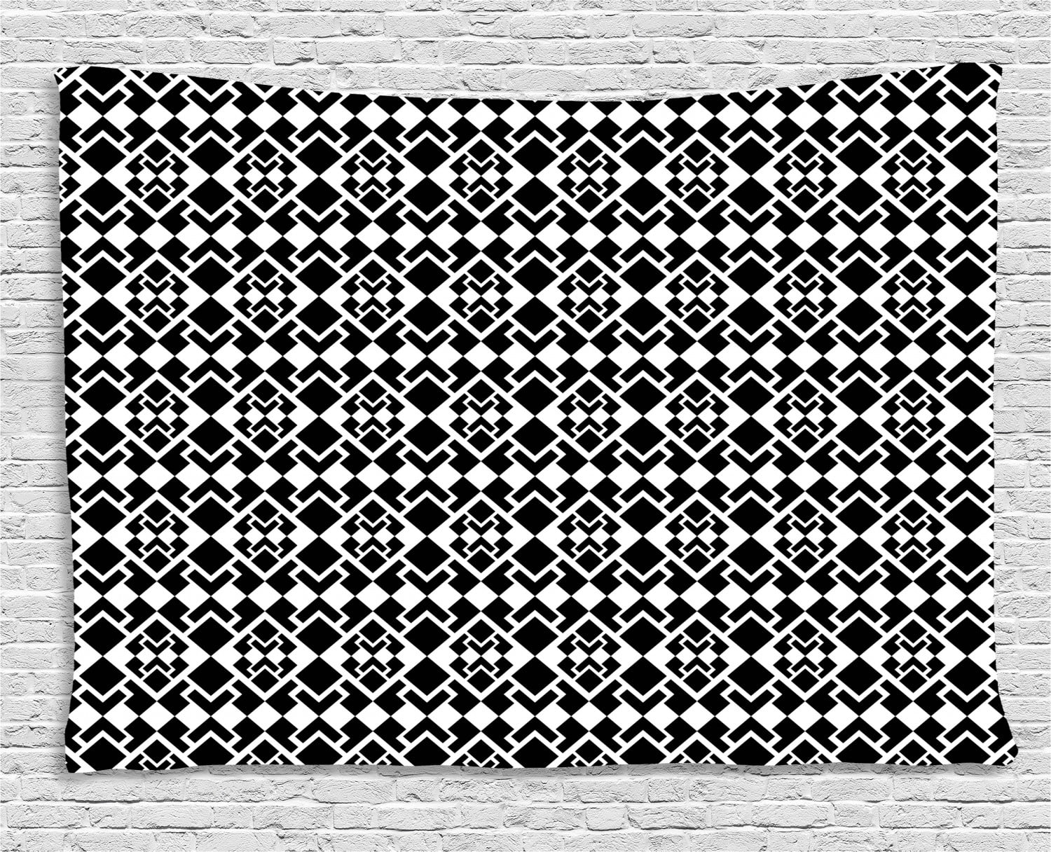 Abstract Tapestry, Geometric Inspirations with Rhombuses and Triangle ...