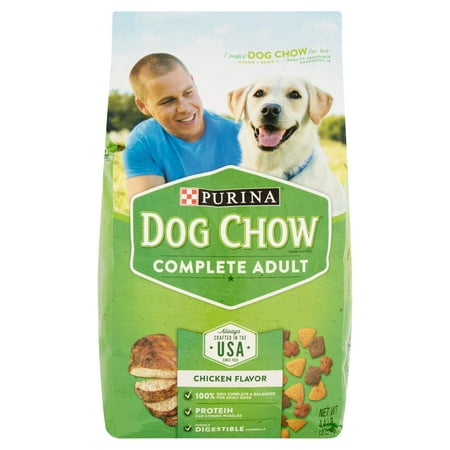 Purina Dog Chow with Real Chicken Adult Complete & Balanced Dry Dog ...