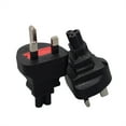 Strhowill 5PCS UK 3-Pin Plug to IEC C5 Adapter Converter | British Plug ...