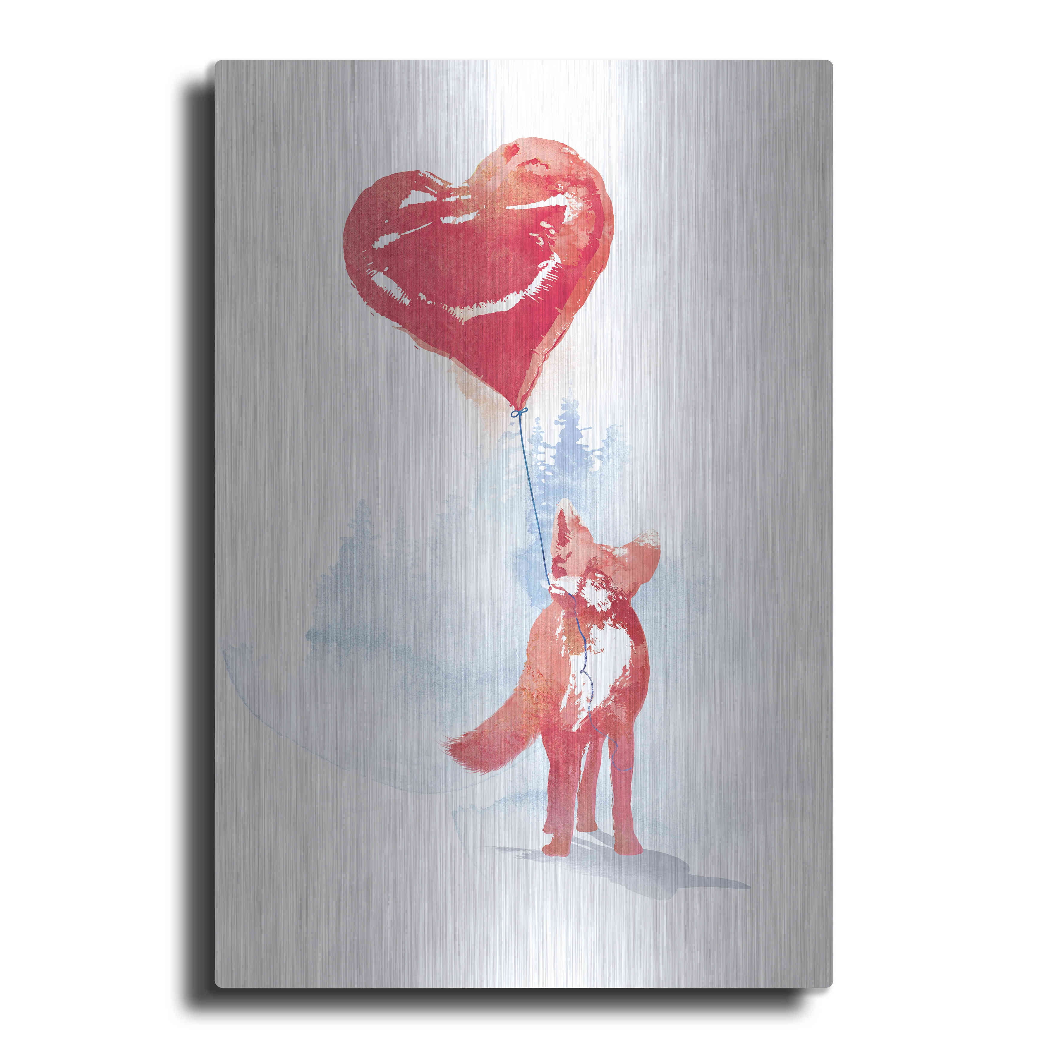 Luxe Metal Art 'This One is For You' by Robert Farkas, Metal Wall Art ...