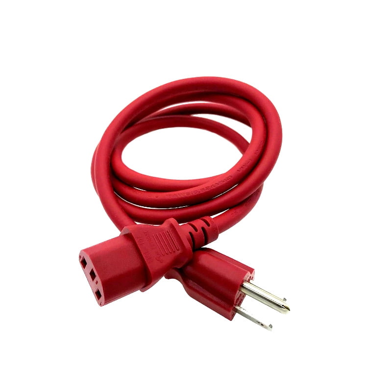 Kentek 4 FT Red AC Power Cable Cord For MONSTER ROCKIN ROLLER PRO RR ...