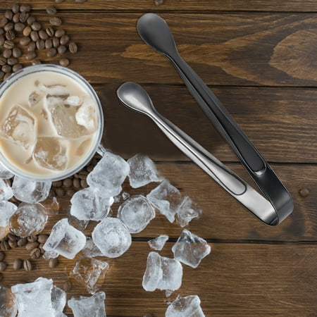 Mini Stainless Steel Sugar Tong Serving Tong; Ice Spoon Hotel Bar Ice ...