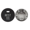 BIMZUC Air Conditioning REST Control Button Cover Clear Icon ABS ...