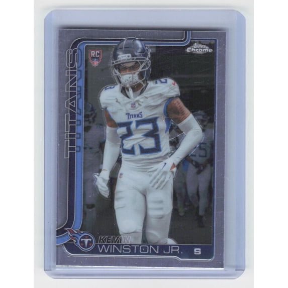 2025 25 TOPPS CHROME KEVIN WINSTON JR. #375 - Walmart.com