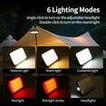 Kchsji Camping Tents & Lights, COB Outdoor Strong Light for Work ...
