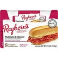 Raybern's Meat Deli Pastrami & Cheese Sandwich, 6 inch, 5.5 oz, 8 Count ...