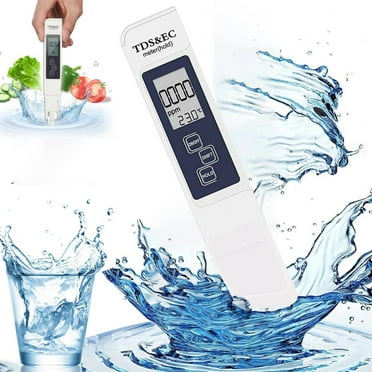 ZeroWater TDS Meter with Temperature Reading for Measuring Total ...