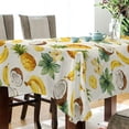 54x54in Square Printed Tablecloth Easy-Care Decorative Table Cloth for ...